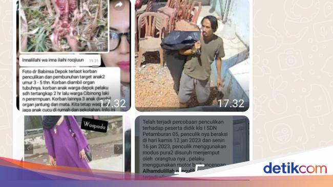 Geger Pesan Berantai Penculikan Anak di Jambi, Polisi: Jangan Gampang ... Geger Pesan Berantai Penculikan Anak di Jambi, Polisi: Jangan Gampang ...