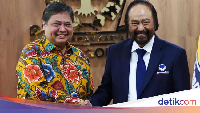 Usai Luhut, Surya Paloh Lanjut Bertemu Airlangga Malam Ini Usai Luhut, Surya Paloh Lanjut Bertemu Airlangga Malam Ini