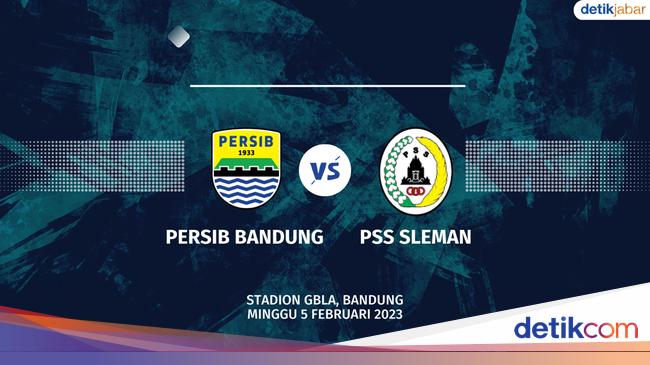 Persib Vs PSS Sleman Sore Ini, Berikut Susunan Pemain