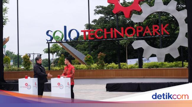 Gibran-Airlangga Hadiri Peresmian Solo Technopark