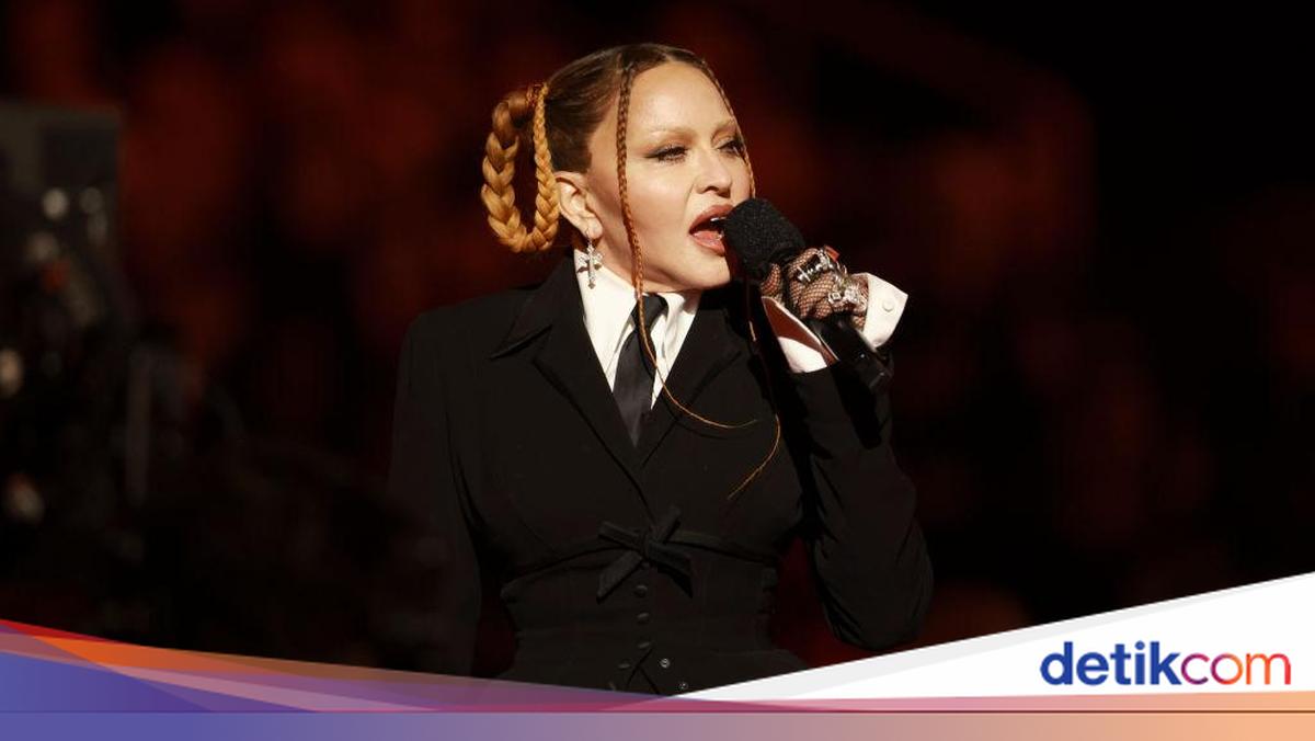 Madonna Bercanda Soal Wajah Bengkak Setelah Viral Tak Dikenali di Grammy
