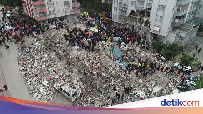 Ngerinya Dampak Gempa di Turki-Suriah, Bangunan Luluh Lantak