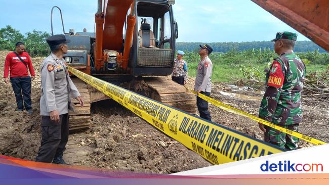 Polisi Tutup Aktivitas Galian C Ilegal di Subang