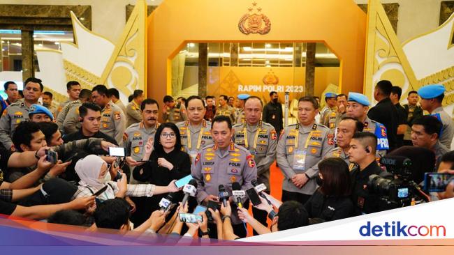 Tutup Rapim, Kapolri Pastikan Kawal Seluruh Kebijakan Pemerintah
