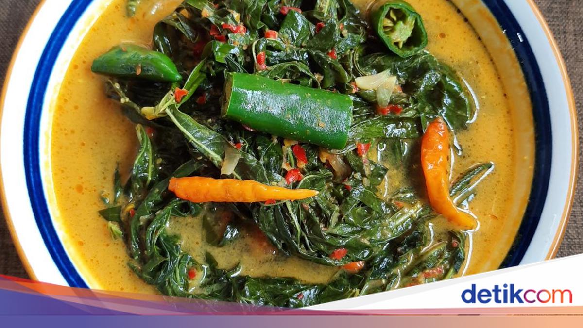 Resep Daun Singkong Santan Pedas, Gurih Pedas untuk Lauk Makan Siang
