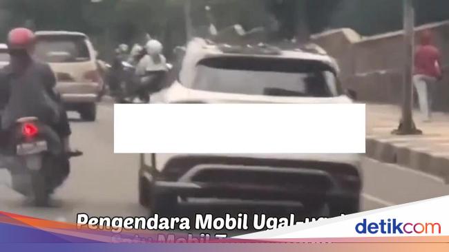 Heboh! Mobil Hyundai Creta Ugal-ugalan di Bogor, Polisi Akan Datangi Pelaku