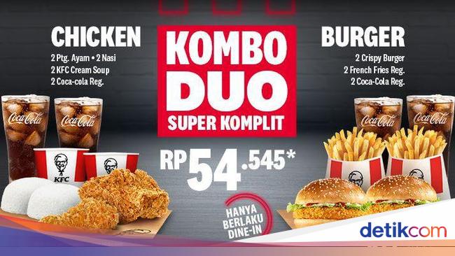 Rayakan Bulan Kasih Sayang, KFC Hadirkan Paket Kombo Duo Super Komplit