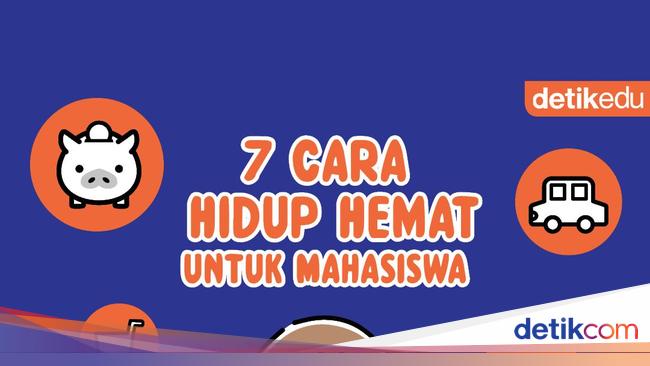 Infografis: 7 Cara Hidup Hemat untuk Mahasiswa