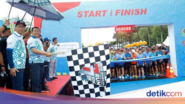 Buka Setia Waspada Run, Bamsoet: Wujud Keharmonisan Paspampres-Masyarakat