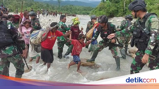 Distrik Paro Nduga Kosong Ditinggal Warga Eksodus ke Kenyam gegara ...