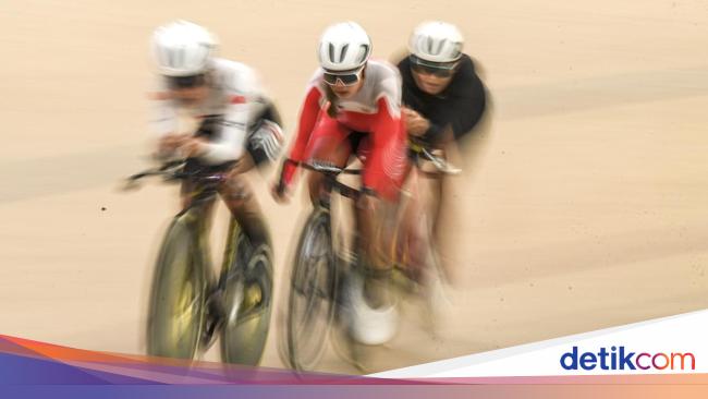 Mengintip Latihan Pelatnas Balap Sepeda Jelang UCI Track Nations Cup