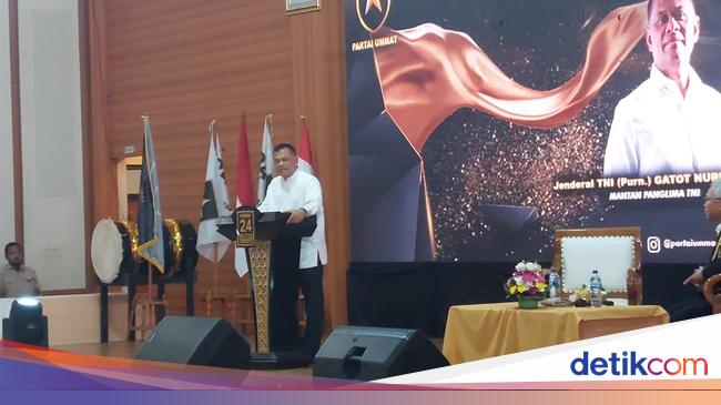 Gatot Nurmantyo: Partai Ummat Evaluasi dari PAN, Didirikan Tokoh Amien Rais Gatot Nurmantyo: Partai Ummat Evaluasi dari PAN, Didirikan Tokoh Amien Rais
