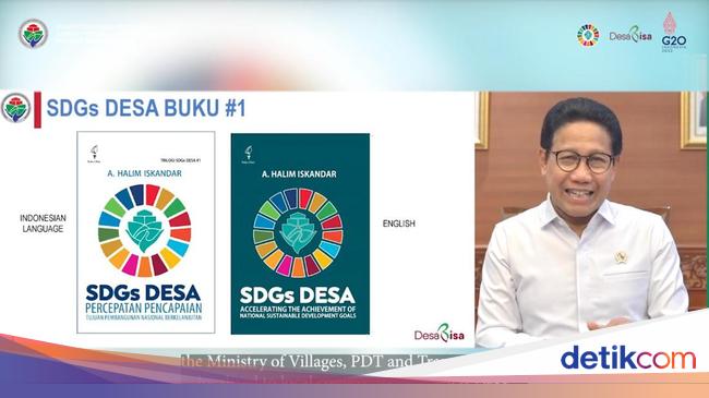 Mendes Beberkan Capaian Data Peta Jalan SDGs Desa