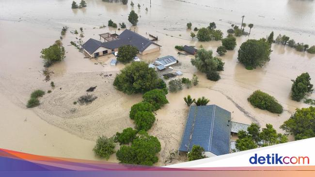 Topan Gabrielle Tewaskan 5 Orang di Selandia Baru, 10.000 Lainnya Ngungsi