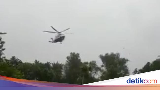 Cuaca Buruk, Helikopter Kapolda Jatim Mendarat Darurat