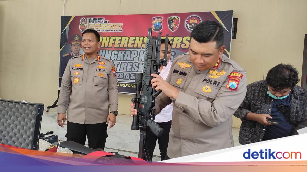 Satpam Bank BUMN Asal Blitar 20 Kali Jual-Beli Senpi Ilegal Sejak 2017