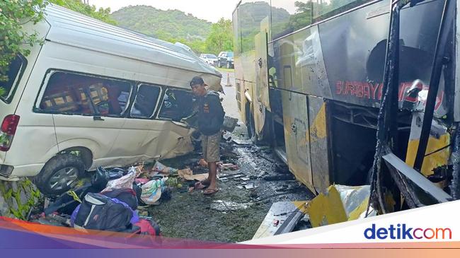 Fakta-fakta Laka Maut Bus vs Travel di Sumbawa Barat yang Tewaskan 6 Orang Fakta-fakta Laka Maut Bus vs Travel di Sumbawa Barat yang Tewaskan 6 Orang