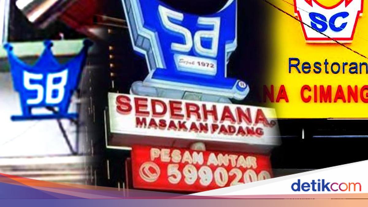Tiap Rumah Makan Padang 'Sederhana' Punya Kode Unik, Ini Artinya