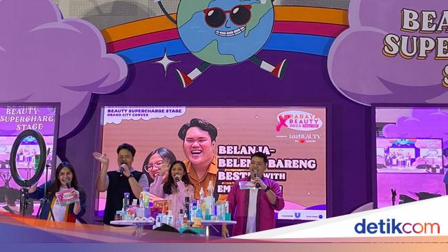 Belanja Antistres Bareng Emil dan Lutfi di Surabaya X Beauty