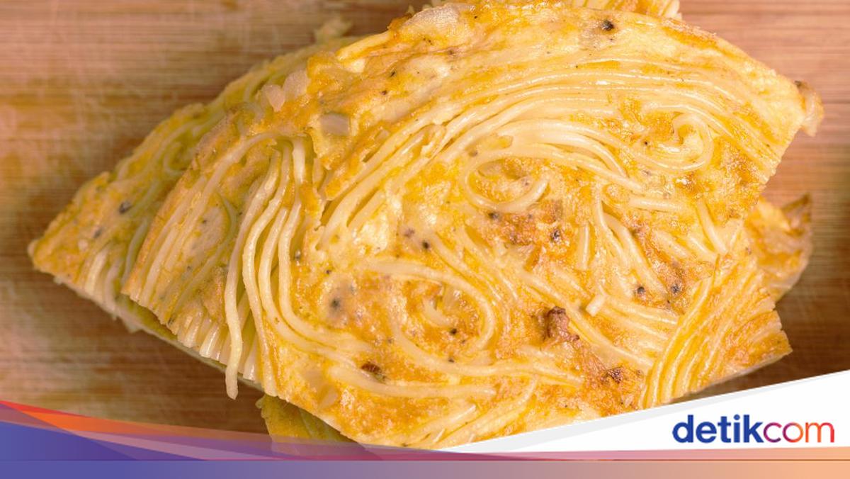 Resep Omelet Spaghetti yang Empuk Gurih untuk Sarapan
