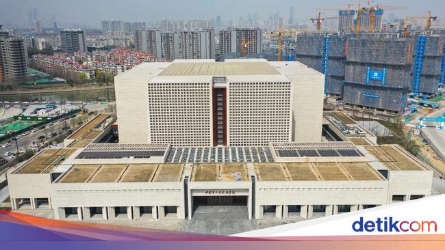 Megahnya Gedung Baru Arsip Sejarah Kedua di China