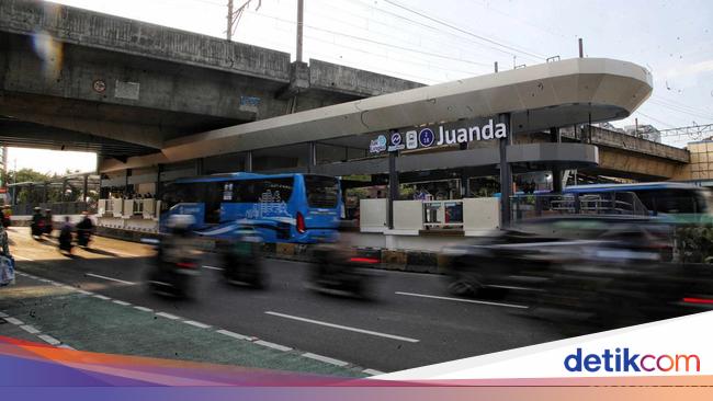 Halte TransJ Juanda Kini Terintegerasi Dengan Stasiun KRL