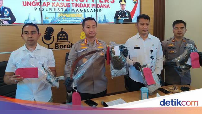 Pelaku Pembacokan 3 Pelajar SMP di Grabag Magelang Ditangkap Pelaku Pembacokan 3 Pelajar SMP di Grabag Magelang Ditangkap