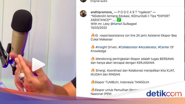 Wow! Jam Rolex Kepala Bea Cukai Makassar Andhi Pramono Tembus Rp 358 Juta