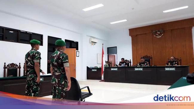 Sidang Perdana 2 Oknum TNI Ditangkap Bawa 75 Kg Sabu Ditunda