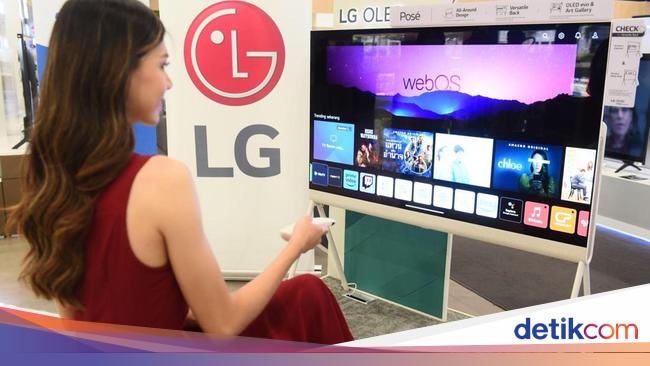 LG Rilis Pose di Indonesia, TV OLED Canggih dengan Sentuhan Seni Tinggi