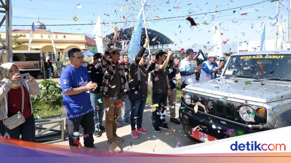 210 Kendaraan Ramaikan Garut Fun Off-Road di Jalur Gunung Guntur