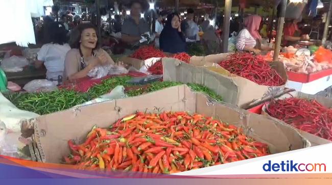 Harga Cabai Setan di Pasar Jambi Melonjak hingga Rp 80 Ribu/Kg