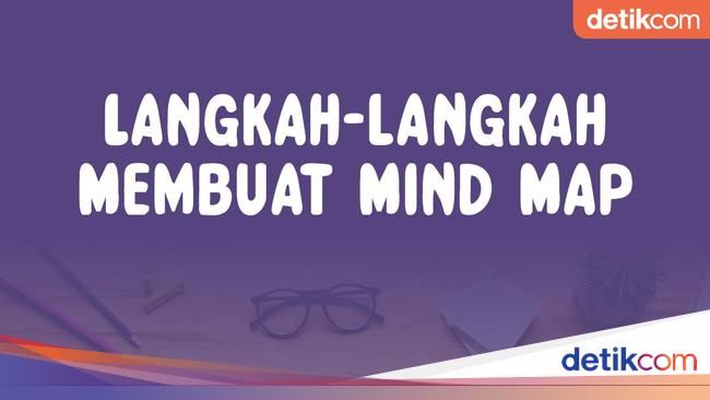 Infografis: Langkah-langkah Membuat Mind Map