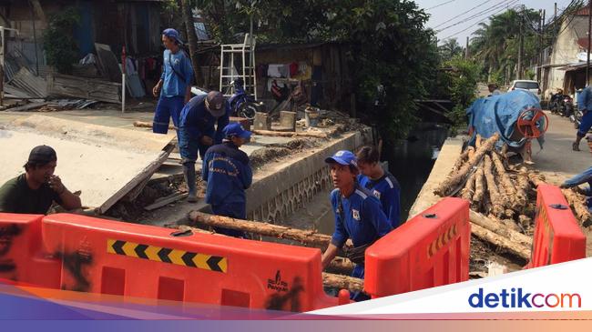 Got Antibanjir Jl Buluh Perindu Jaktim Belum Selesai Juga