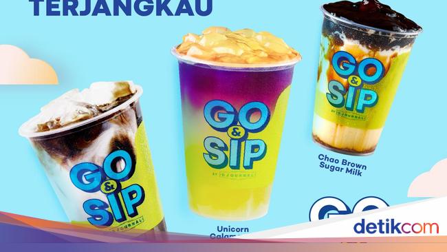 GO&SIP by Djournal Coffee, Minuman Kekinian yang Rasanya Bikin Kepo