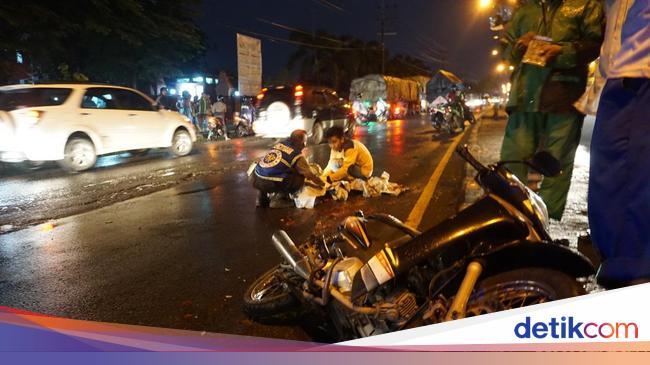 Kakek Asal Jombang Tewas Terlindas Truk Muat Pupuk di Bypass Mojokerto