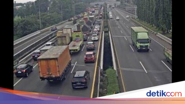 Titik-titik Macet di Tol Arah Jakarta Pagi Ini