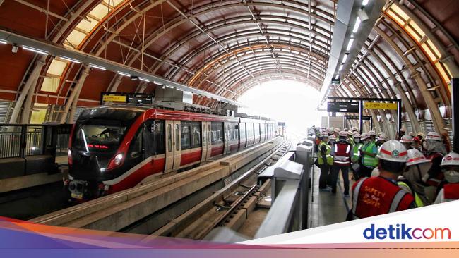 Penampakan Terkini LRT Jabodebek yang Konon Operasi Dua Bulan Lagi