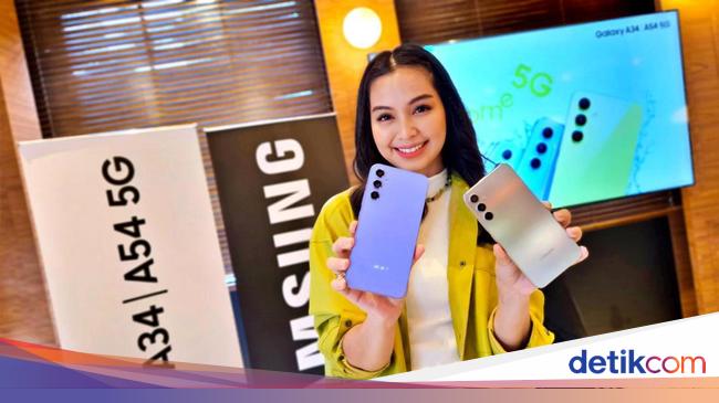 Samsung Resmi Rilis Galaxy A54 dan A34 5G