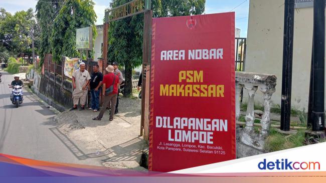 Panpel Siapkan Nobar PSM Vs Bhayangkara FC di Lapangan Lompoe Parepare