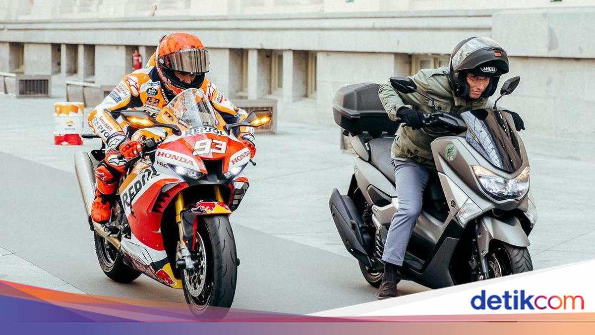 Walkot Madrid Bawa Nmax Temani Marc Marquez Geber CBR1000RR-R