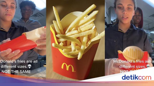 Kesal Porsi Kentang Goreng McD Disebut Dikurangi, Pegawai Ini Ungkap ...