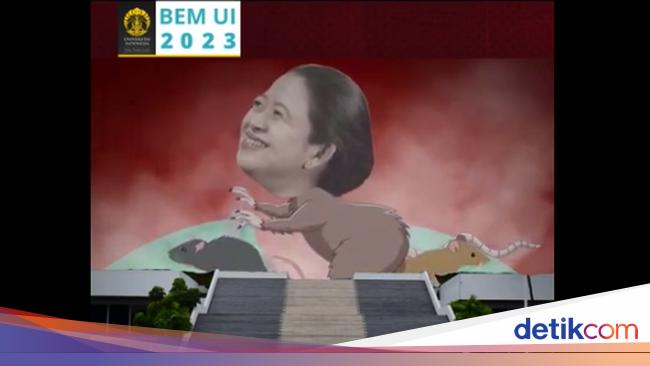 Meme Puan Berbadan Tikus Unggahan BEM UI Disorot PPP-NasDem-Gerindra