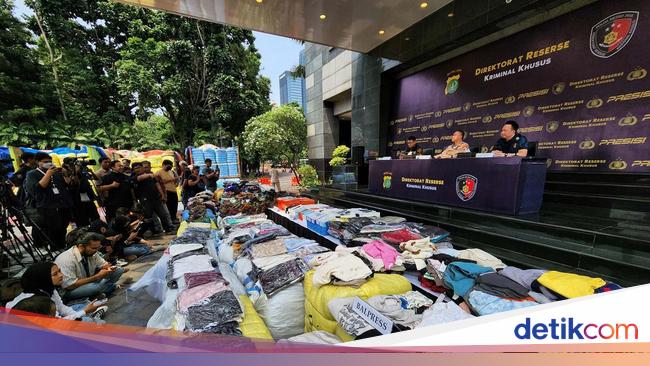 Polda Metro Usut Pengunggah Baju Impor Bekas Sitaan 'Nanti Dibawa Pulang'
