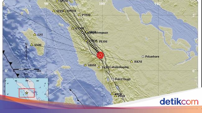 Catatan Sejarah Gempa yang Terjadi di Sumatera Barat sejak 1835