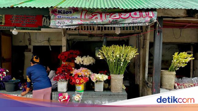 Asa Pedagang Bunga Bandung Menyemai Rezeki di Bulan Ramadan