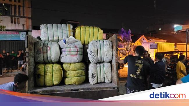 Polda Sumut Gerebek Gudang Monza di Medan, 260 Bal Disita