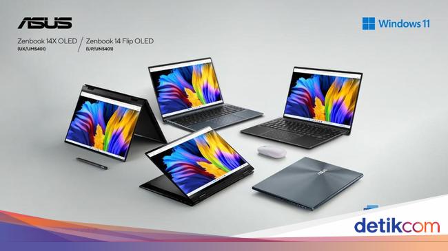 4 Seri Produk ASUS Zenbook 14 OLED, Ada Model Klasik-Flip Multifungsi