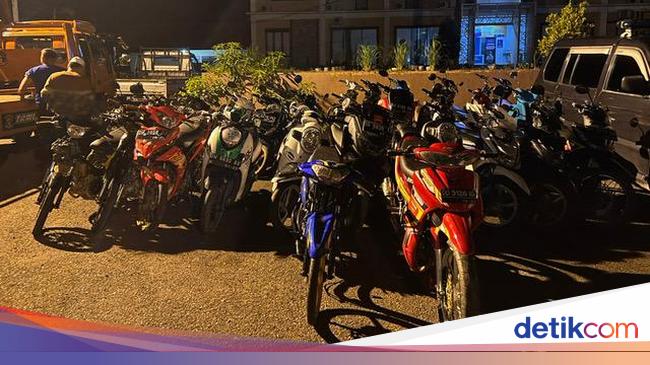 Polisi Amankan 25 Motor Balap Liar di Bone, Dikembalikan Setelah Lebaran