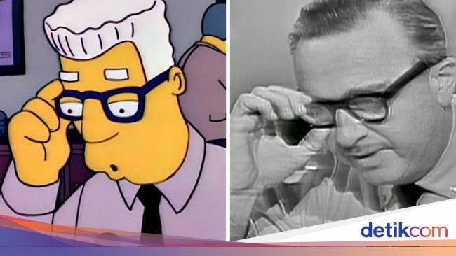 Saat Karakter The Simpsons Mengulang Foto Momen Ikonik Dunia